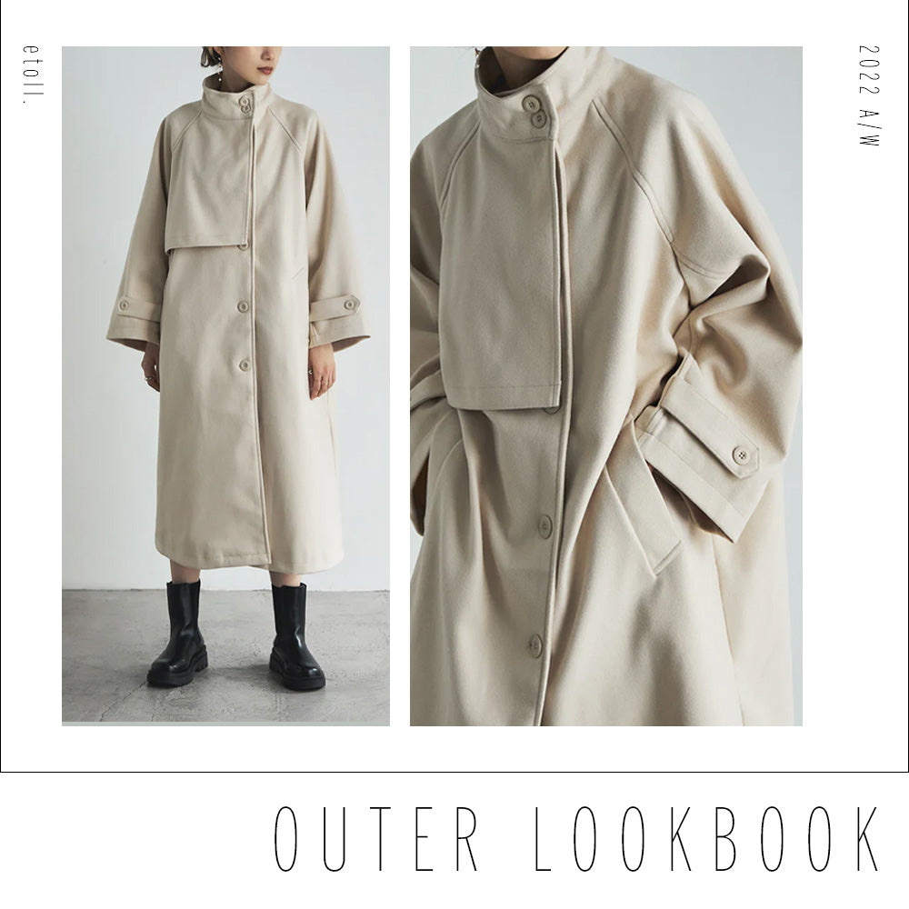 etoll. 2022AW OUTER LOOKBOOK ｜ bflat