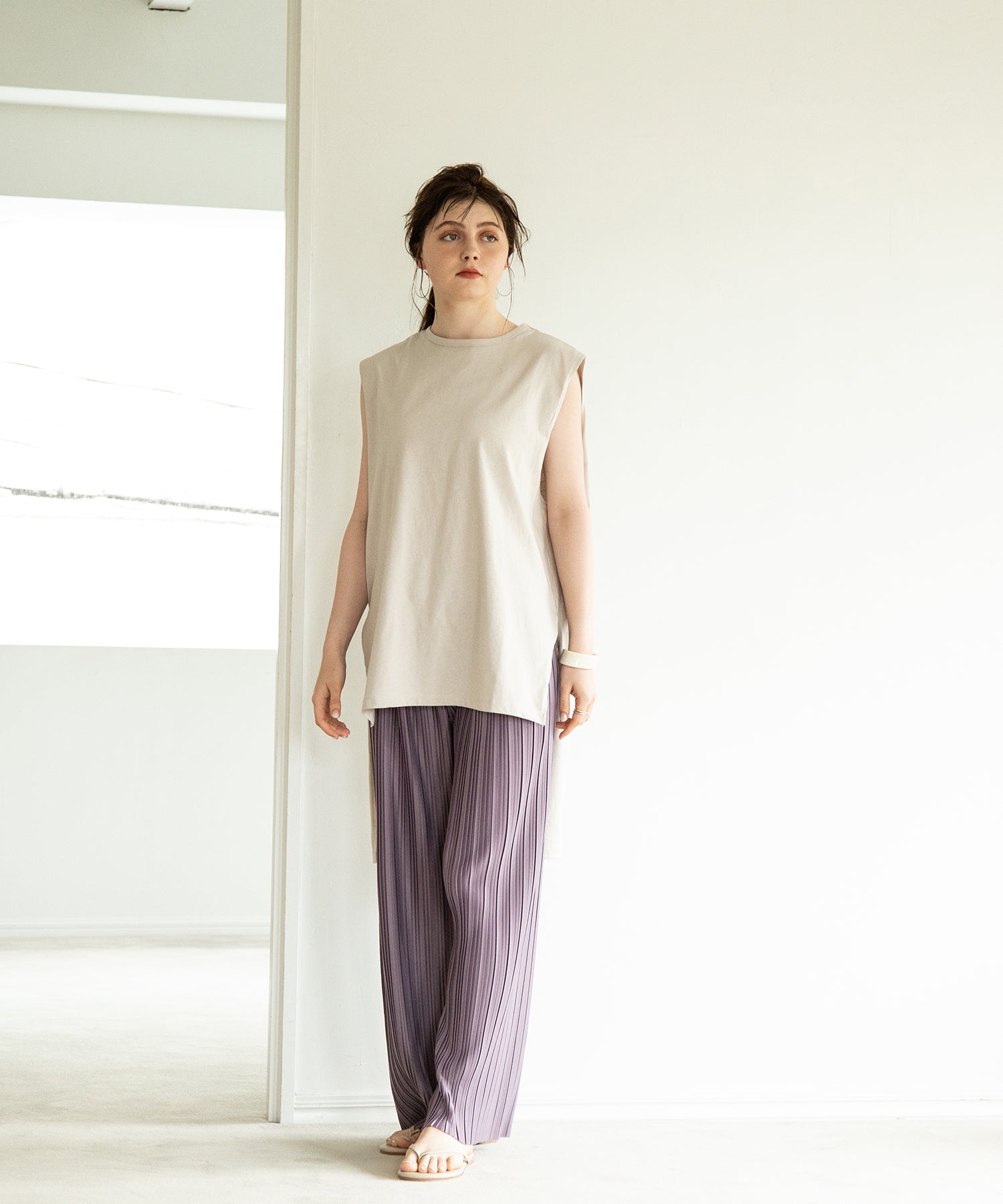 バックテールフレンチスリーブT｜Tシャツ - aity