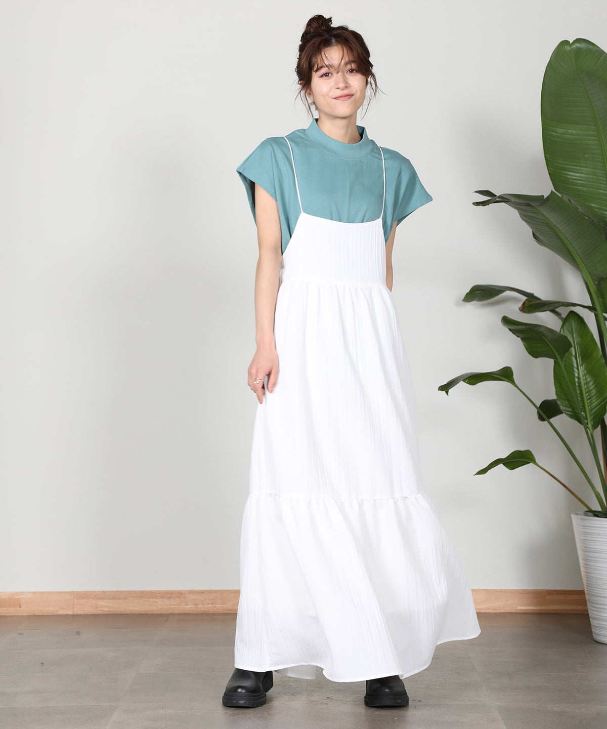 ノースリーブモックネック｜Tシャツ - aity