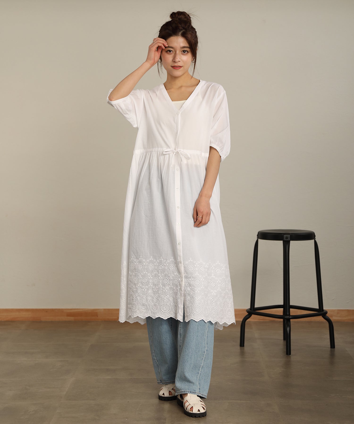 スカラップレースワンピース｜ワンピース - aity